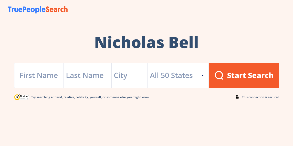 Nicholas Bell Phone Number, Address, Email & More - TruePeopleSearch.net