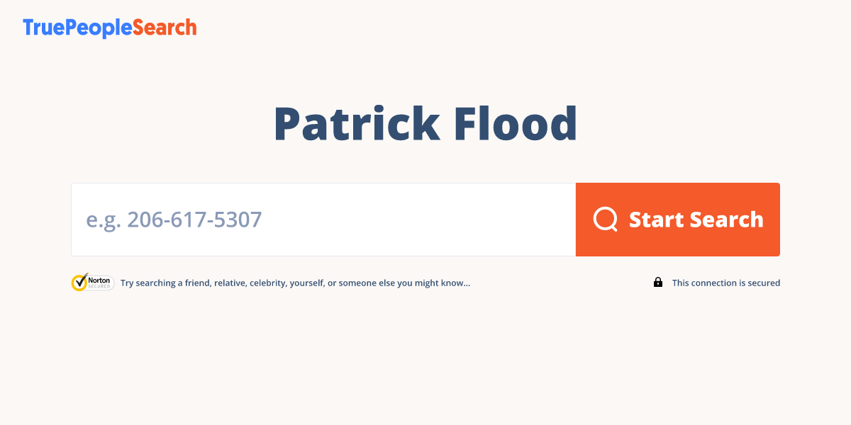 Patrick Flood Phone Number, Address, Email & More - TruePeopleSearch.net