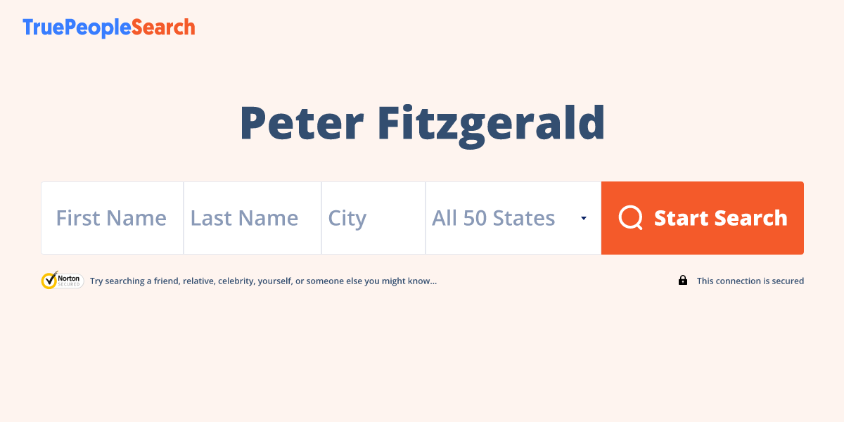 Peter Fitzgerald Phone Number, Address, Email & More - TruePeopleSearch.net