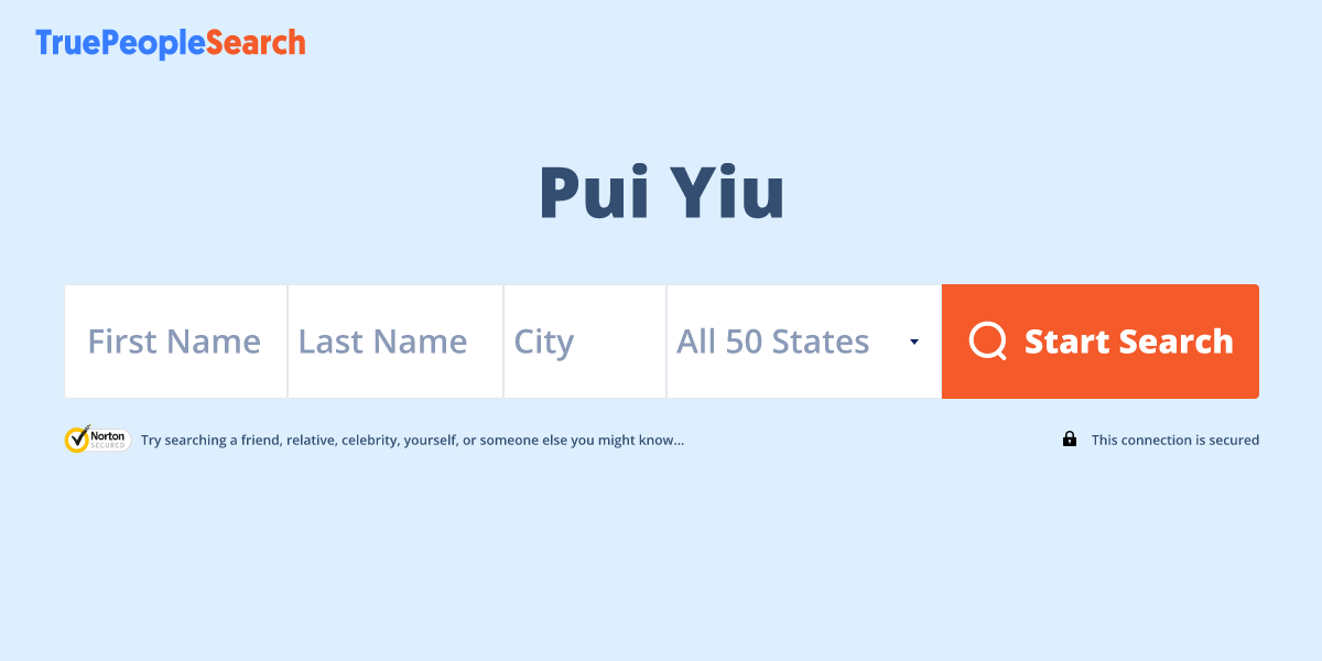 Pui Yiu Phone Number, Address, Email & More - TruePeopleSearch.net