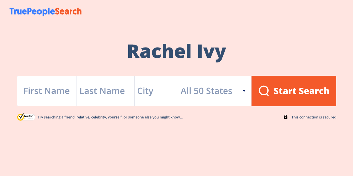 Rachel Ivy Phone Number, Address, Email & More - TruePeopleSearch.net