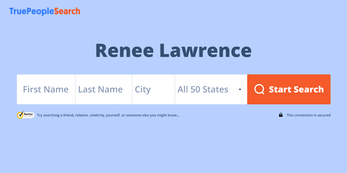 Renee Lawrence Phone Number, Address, Email & More - TruePeopleSearch.net