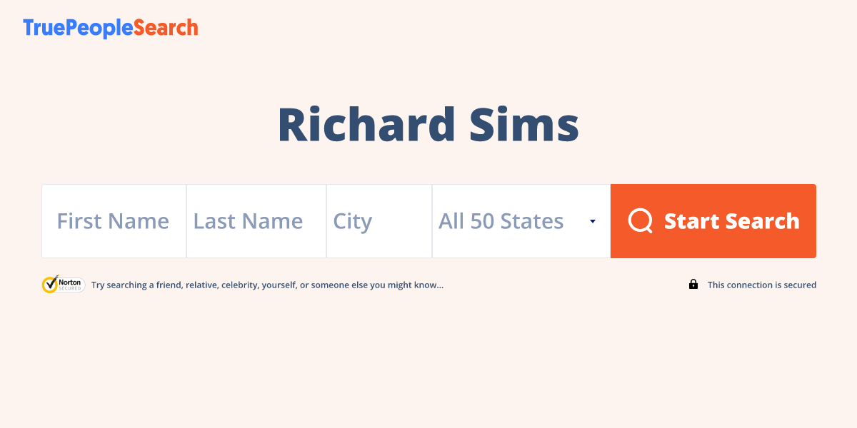 Richard Sims: Number, Email, Facebook, Instagram and More