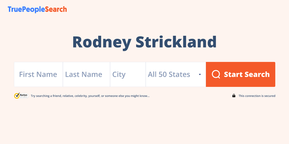 Rodney Strickland: Number, Email, Facebook, Instagram and More
