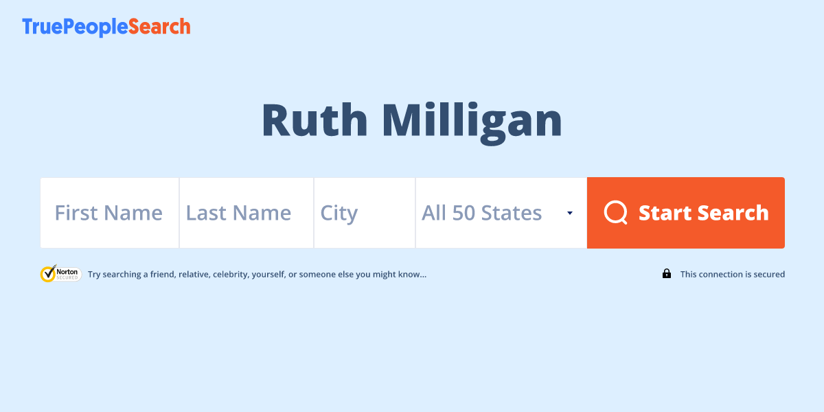 Ruth Milligan Phone Number, Address, Email & More - TruePeopleSearch.net
