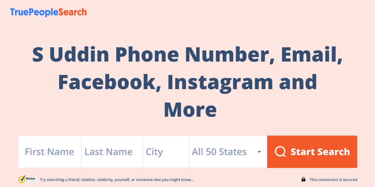 S Uddin: Number, Email, Facebook, Instagram and More