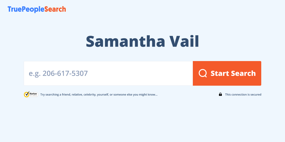 Samantha Vail: Number, Email, Facebook, Instagram and More
