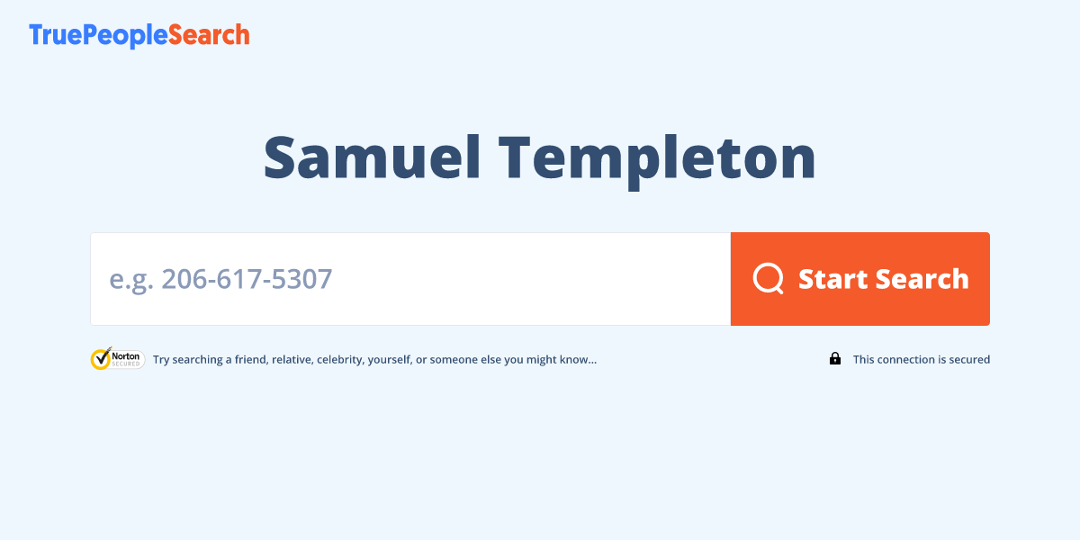 Samuel Templeton: Number, Email, Facebook, Instagram and More