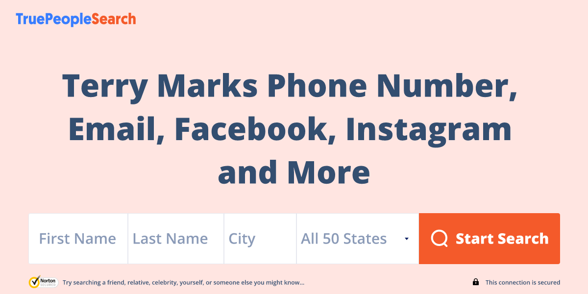 Terry Marks: Number, Email, Facebook, Instagram and More