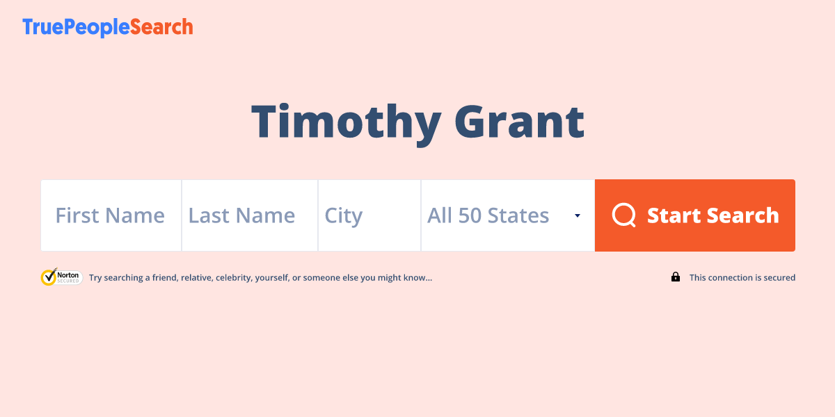 Timothy Grant Phone Number, Address, Email & More - TruePeopleSearch.net