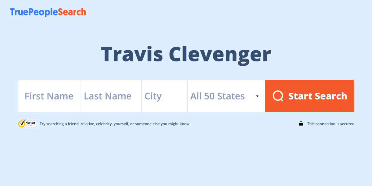 Travis Clevenger Phone Number, Address, Email & More - TruePeopleSearch.net