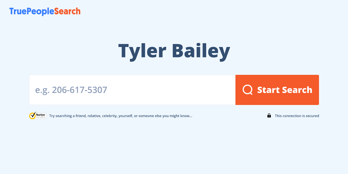 Tyler Bailey Phone Number, Address, Email & More - TruePeopleSearch.net