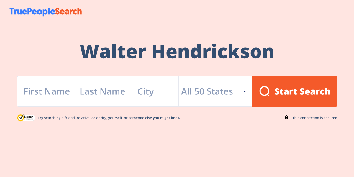 Walter Hendrickson: Number, Email, Facebook, Instagram and More