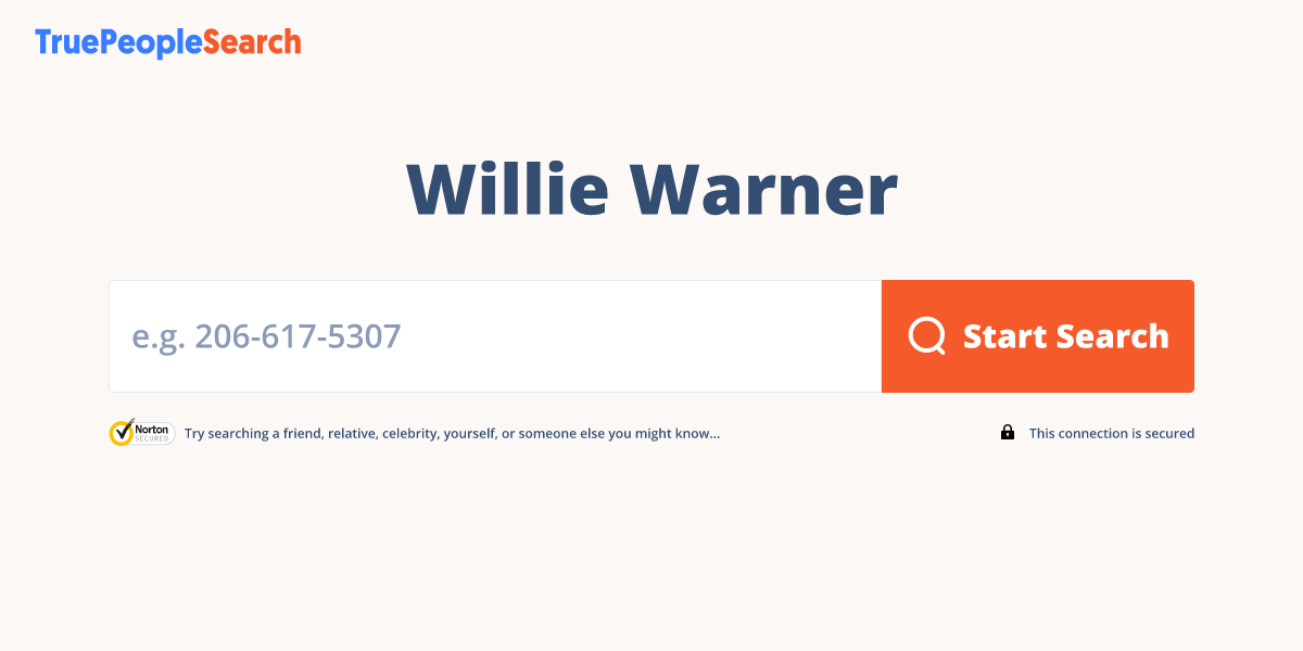 Willie Warner: Number, Email, Facebook, Instagram and More