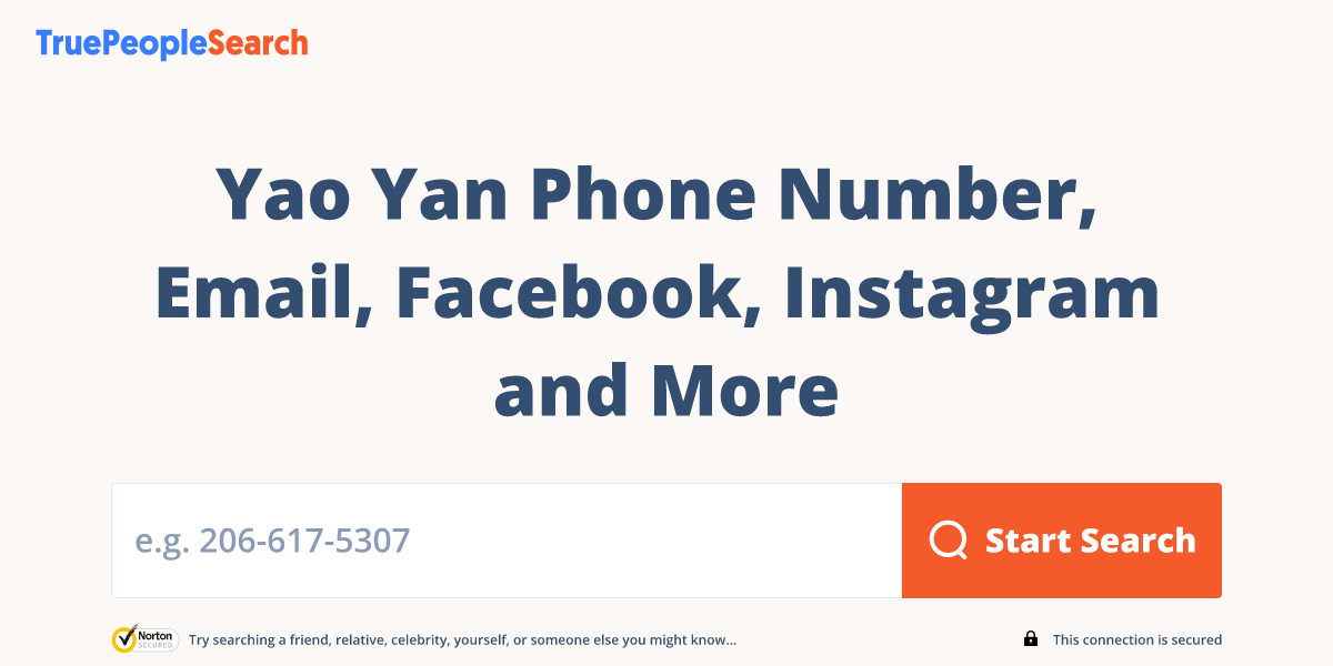 Yao Yan: Number, Email, Facebook, Instagram and More