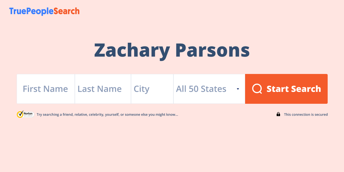 Zachary Parsons Phone Number, Address, Email & More - TruePeopleSearch.net